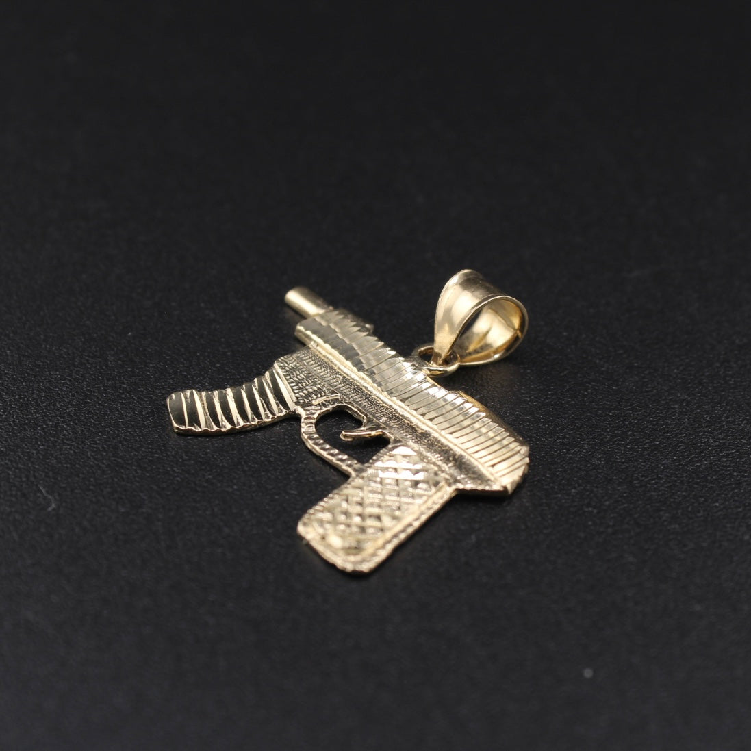 10K Gold Double Uzi Pendant – ICEBYAK